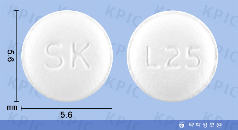 코스카 정 [25mg] ( Cosca tab [25mg]) | 의약품정보 | 의료정보 | 건강정보 | 서울아산병원