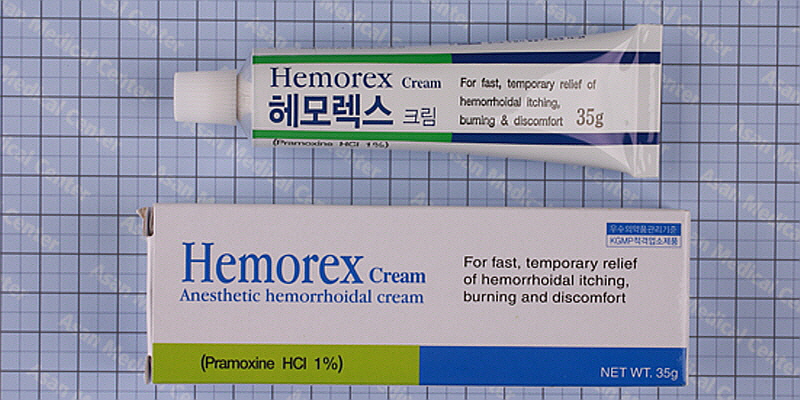 헤모렉스 크림 [35g] ( Hemorex cream [35g]) | 의약품정보 | 의료정보 | 건강정보 | 서울아산병원