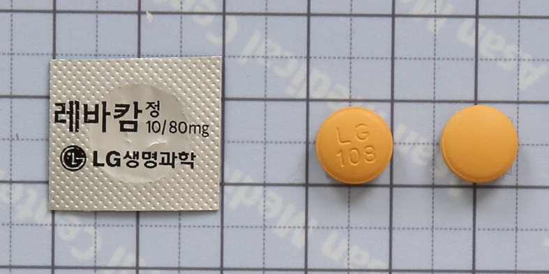 레바캄 정 10/80mg [1TAB] ( Levacalm tab 10/80mg [1TAB]) | 의약품정보 | 의료정보 | 건강 ...