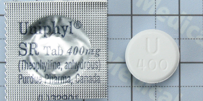 유니필 서방정 [400mg] ( Uniphyl SR tab [400mg]) | 의약품정보 | 의료정보 | 건강정보 | 서울아산병원