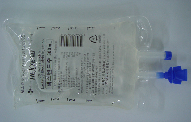 헥스텐드 주 [500ml] ( Hextend inj [500ml]) | 의약품정보 | 의료정보 | 건강정보 | 서울아산병원