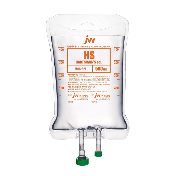 하트만 주 [500ml] ( Hartmann Solution inj [500ml]) | 의약품정보 | 의료정보 | 건강정보 ...