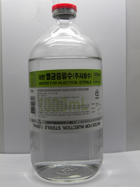 대한 멸균증류수(주사용수) [1000ml] ( Distilled water inj (Daihan) [1000ml]) | 의약품 ...