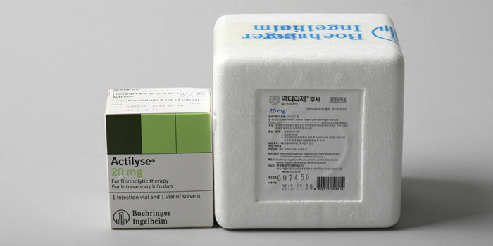 액티라제 주 [20mg] ( Actilyse inj [20mg]) | 의약품정보 | 의료정보 | 건강정보 | 서울아산병원